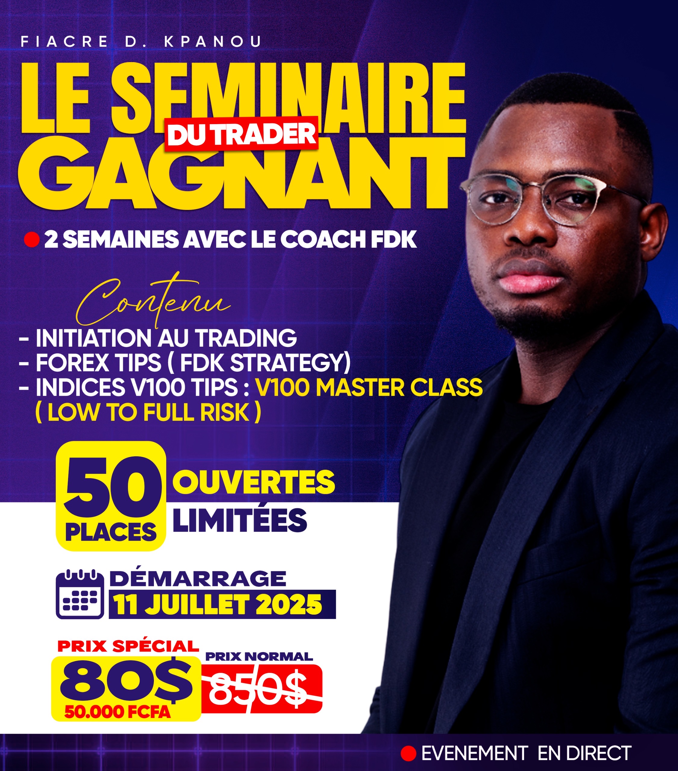FedaPay - LE SÉMINAIRE DU TRADER GAGNANT