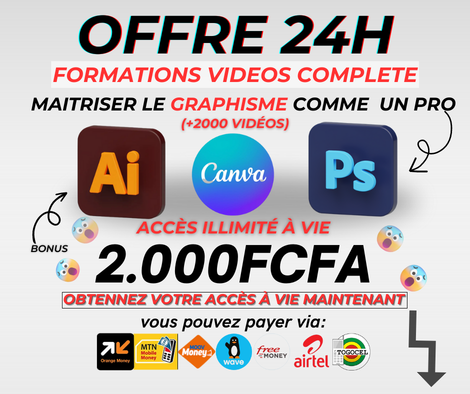 FedaPay - FORMATIONS PRO EN GRAPHISME 😍