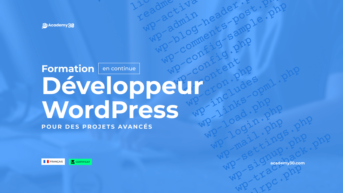 FedaPay - PRÉ-INSCRIPTION FORMATION WP DEV L1