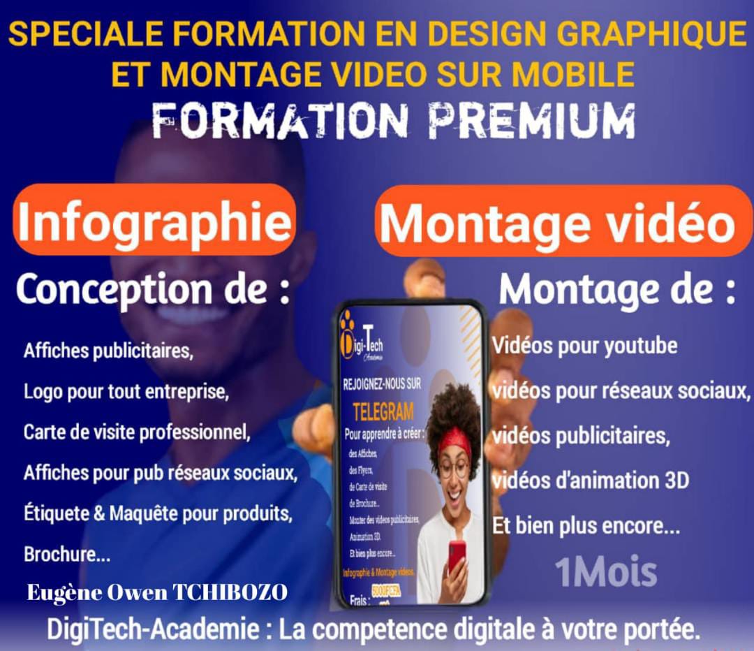 FedaPay - Formation Graphisme Pro & Montage Vidéo