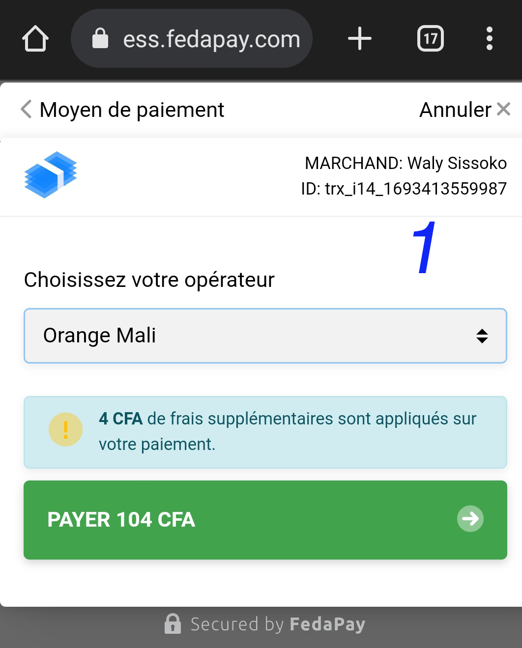 FedaPay - Apprenez le langage Python FedaPay - Apprenez le langage Python