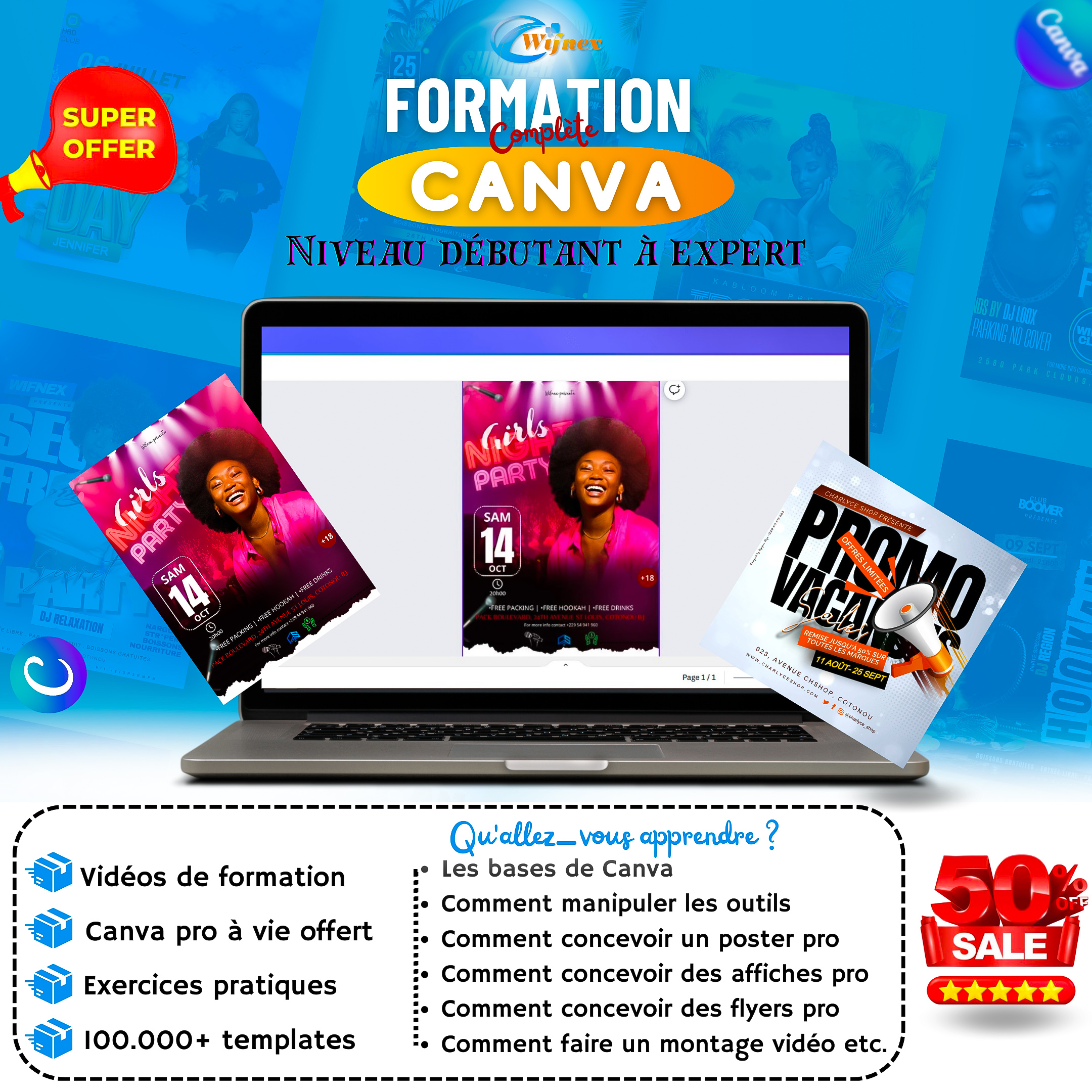 FedaPay - PAIEMENT FORMATION CANVA