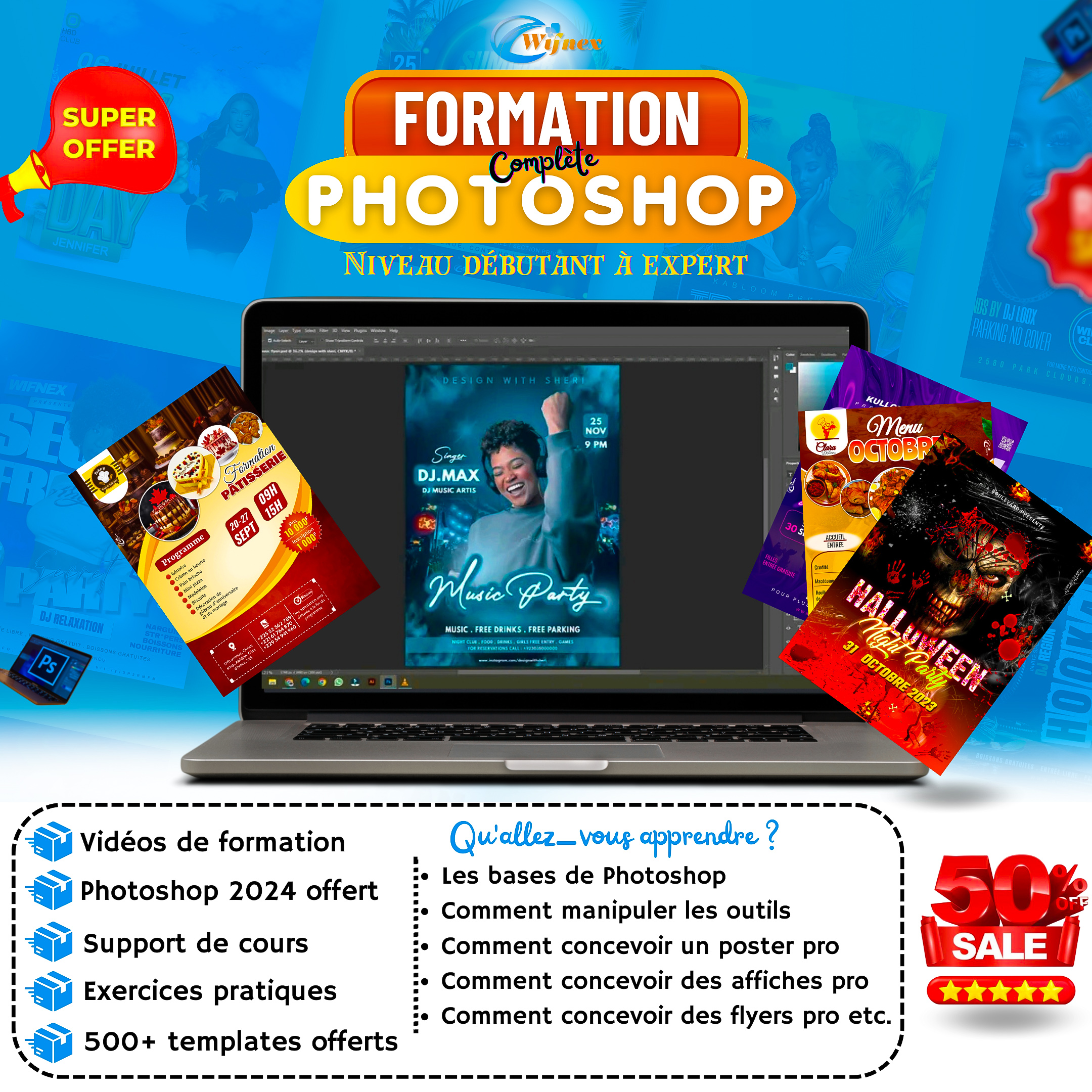 FedaPay - PAIEMENT FORMATION PHOTOSHOP