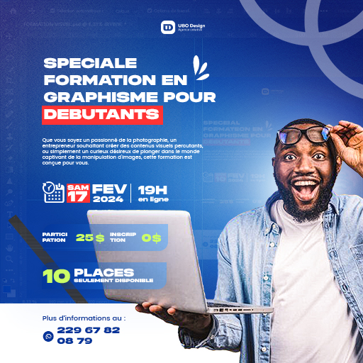 FedaPay - FORMATION EN GRAPHISME POUR DÉBUTANTS