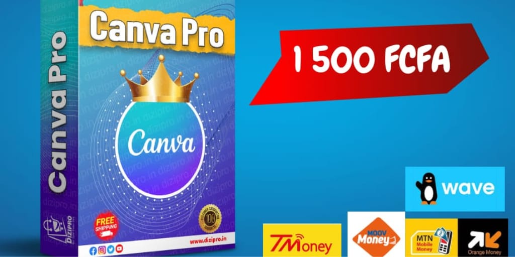 FedaPay - OBTENEZ CANVAS PRO A VIE