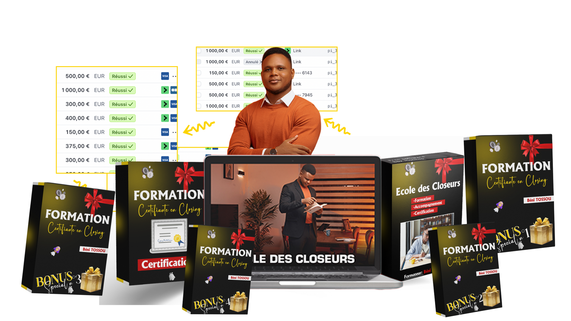 FedaPay - Accès à l'Ecole des Closeurs