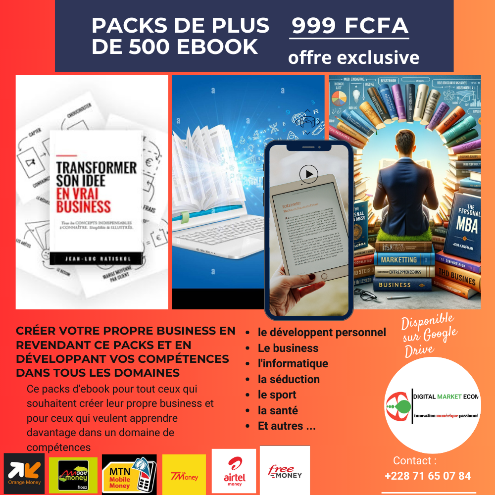 FedaPay - PACK DE FORMATION E-BOOK