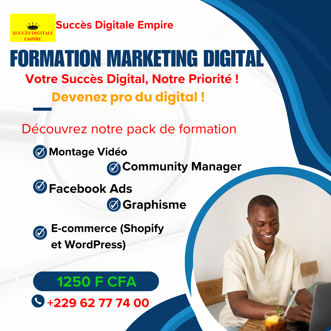 FedaPay - Devenez Pro du Digital - Formation Marketing Digital All-in-One